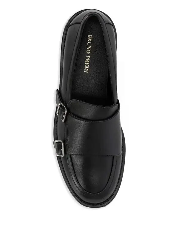BRUNO PREMI Buckled Monk Shoes