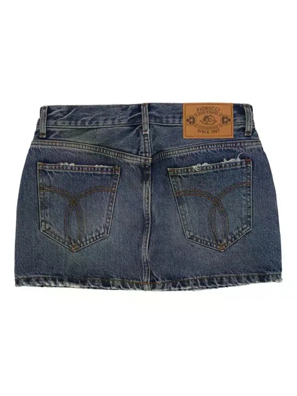 Fiorucci Five-pocket Mini Skirt