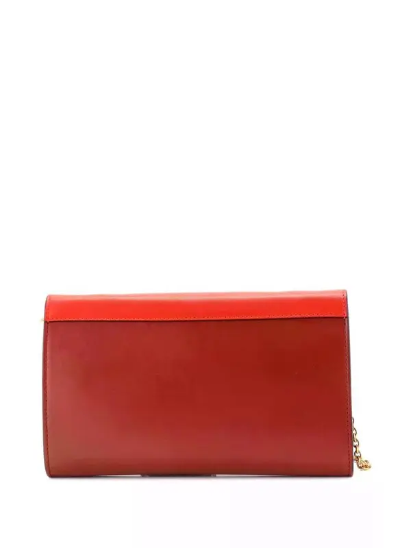 Celine Pocket Envelope Leather Shoulder Bag