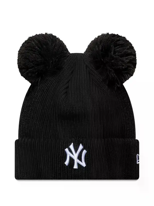 New Era Logo Beanie - Black
