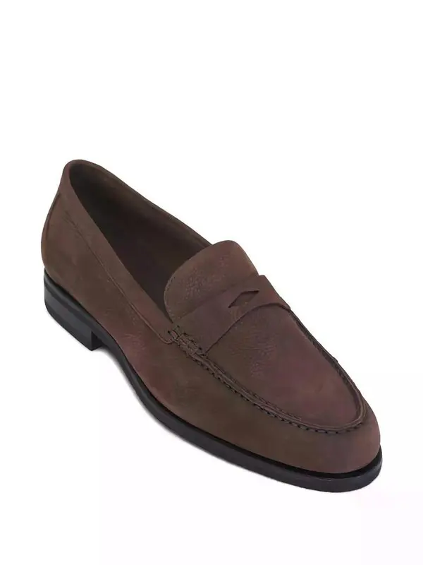 Santoni Penny Loafers