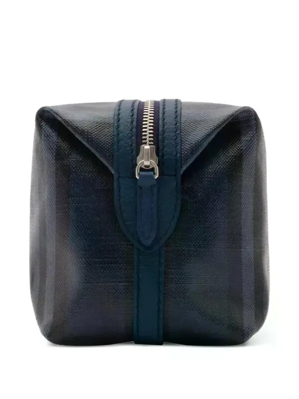 Burberry Highlands Wash Bag - Blue