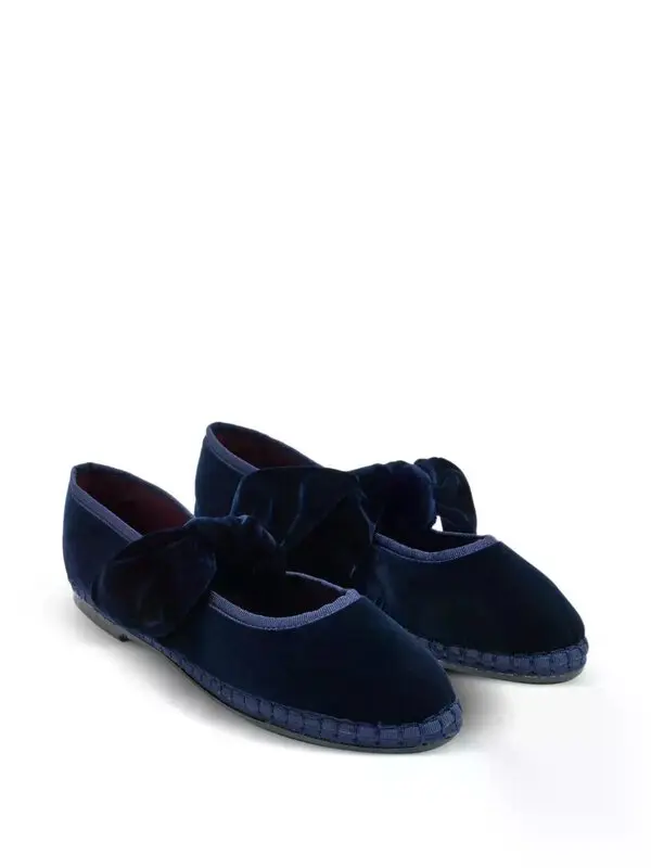 FLABELUS Lyra Bow Espadrilles - Blue