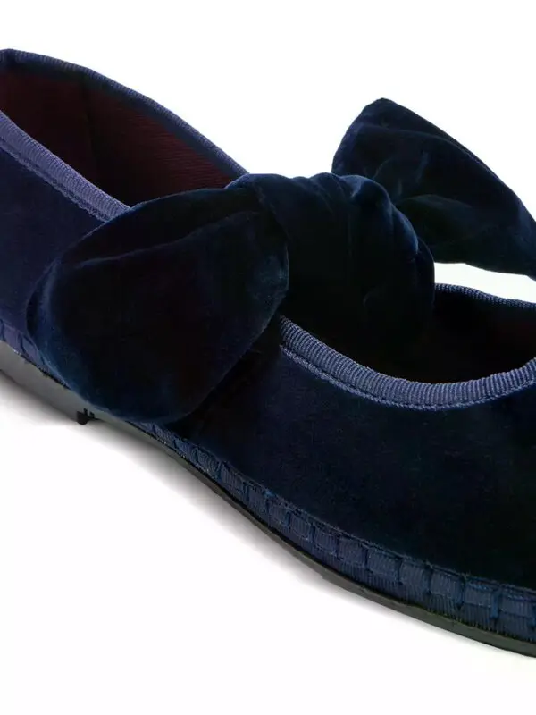 FLABELUS Lyra Bow Espadrilles - Blue