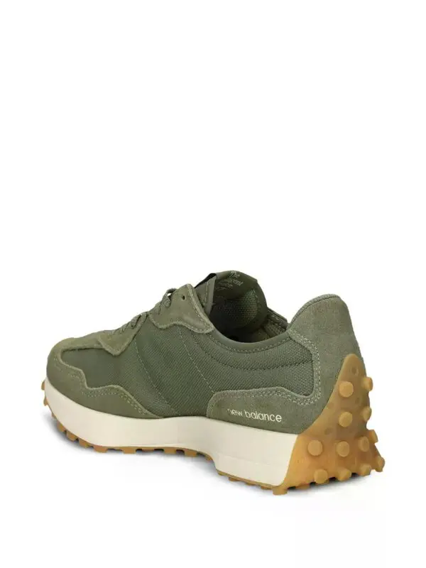 NEW BALANCE 327 Leopard-panel Sneakers - Green