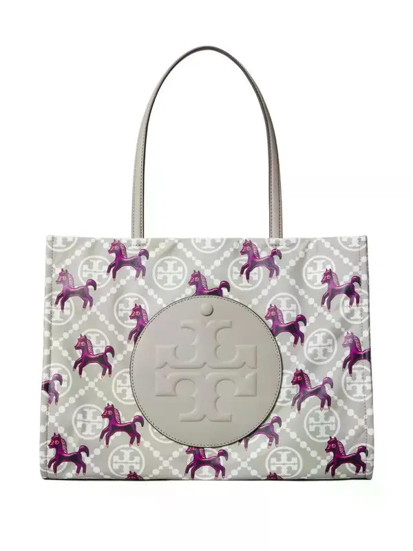 Tory Burch Ella Horse-printed Tote Bag