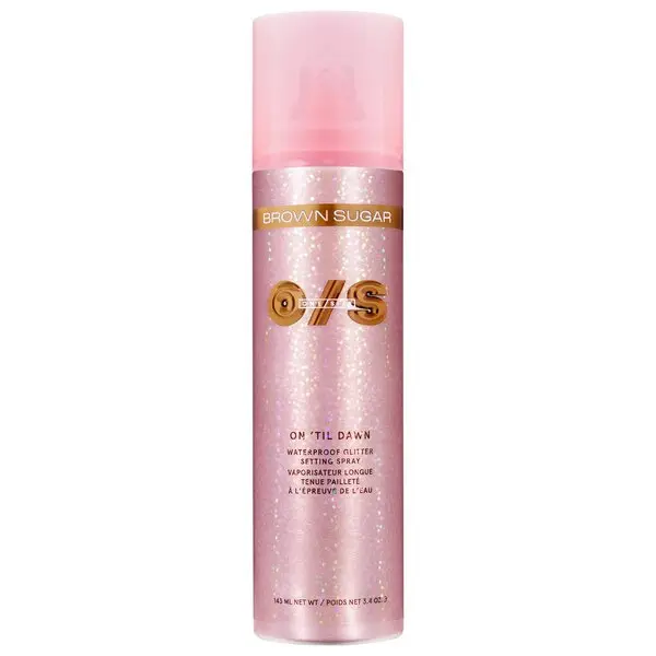 ONE/SIZE BY PATRICK STARRR On 'til Dawn Waterproof Glitter Setting Spray - Brown Sugar