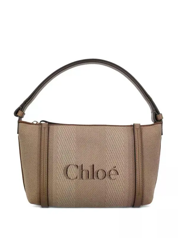 Chloé Logo-embossed Tote Bag - Neutrals