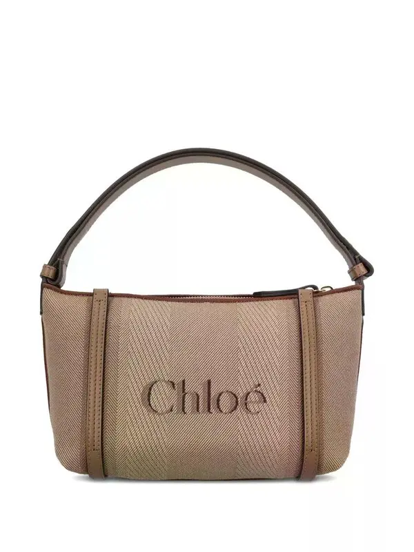 Chloé Logo-embossed Tote Bag - Neutrals