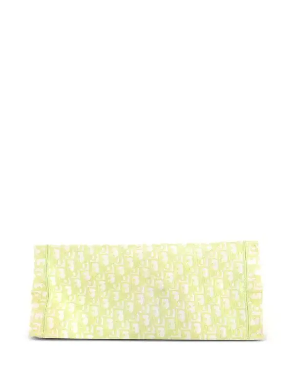 Dior Book Oblique Canvas Large Tote Bag - Green