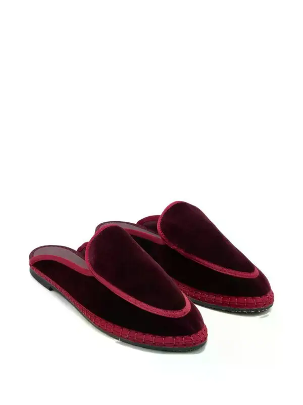 FLABELUS Bruna Piped Loafers