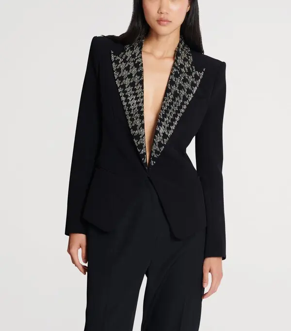 Balmain Embellished Tweed Jacket