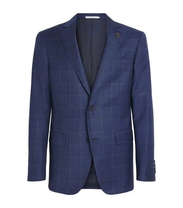 Pal Zileri Wool Check Blazer