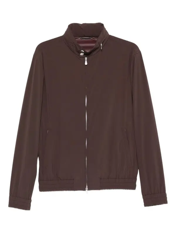 Brunello Cucinelli Water-resistant Blouson Jacket - Brown