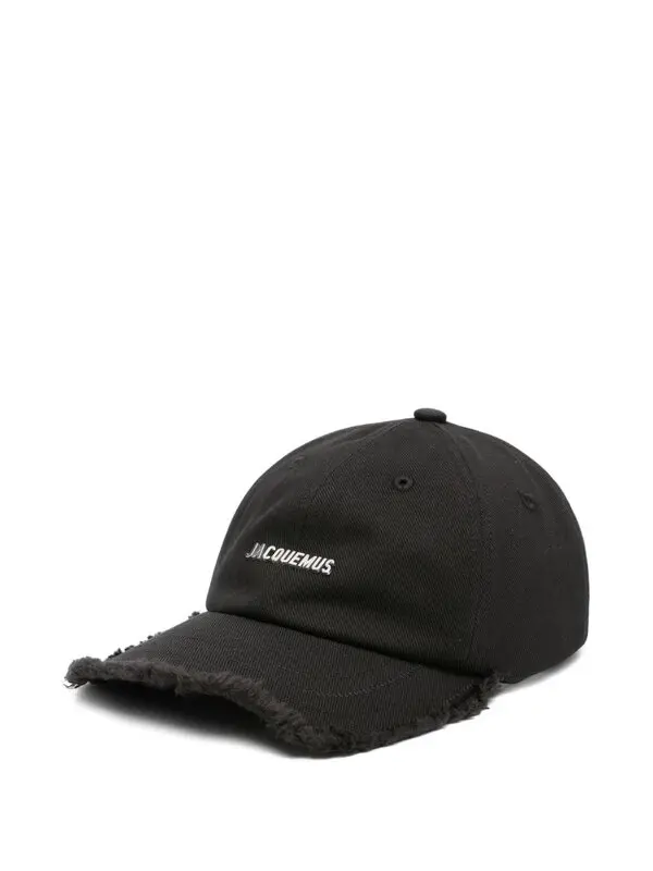 Jacquemus La Casquette Artichaut Baseball Cap - Black