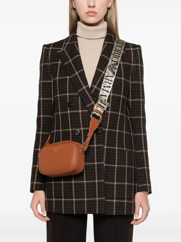 Emporio Armani Crossbody Camera Bag - Brown