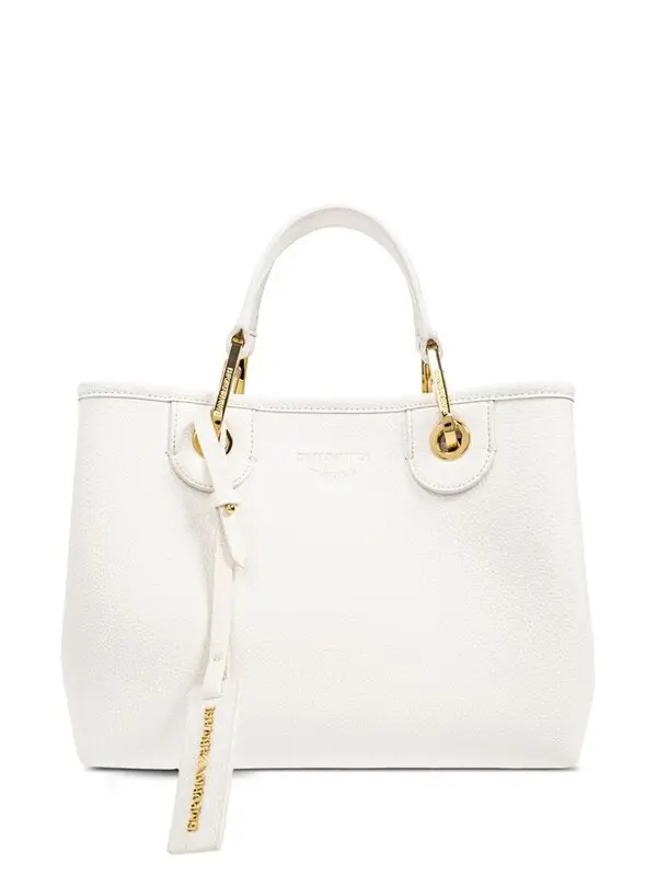 Emporio Armani Myea Small Shopping Bag - White