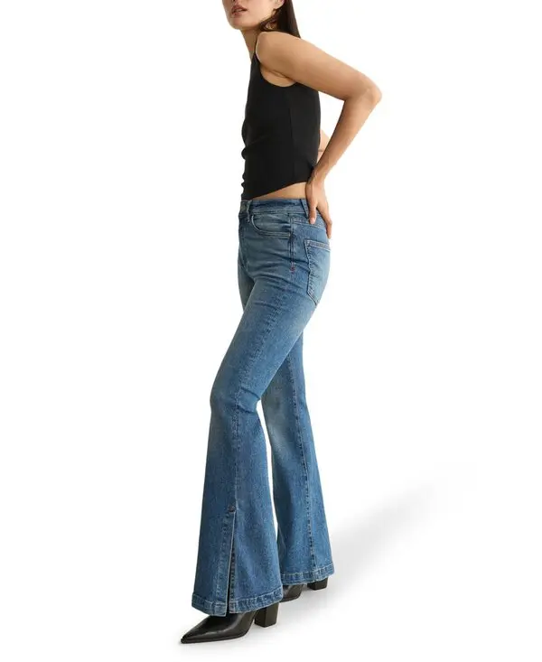 Warp + Weft Mia Flare Jeans - Rowdy