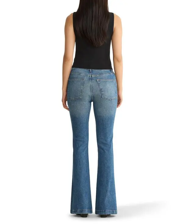Warp + Weft Mia Flare Jeans - Rowdy