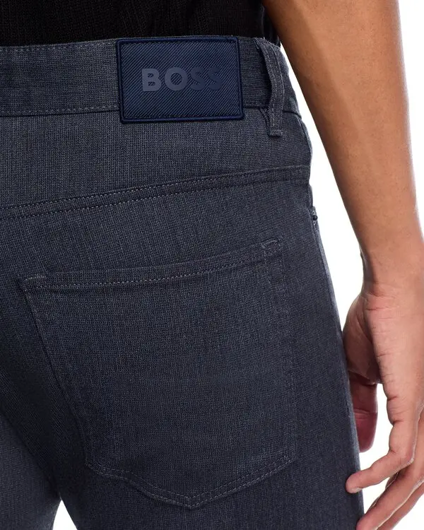 BOSS Delaware Slim-fit Pants - Dark Blue