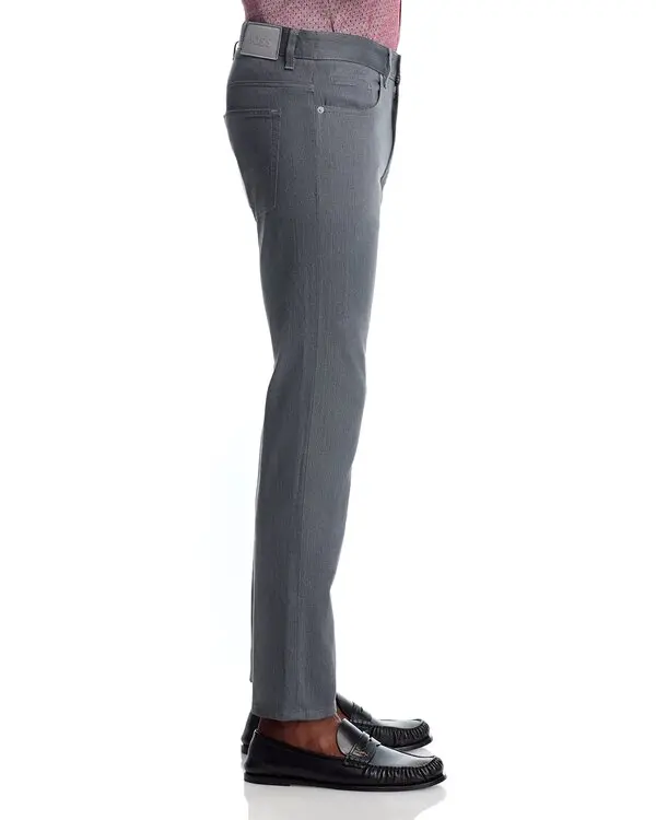 BOSS Delaware Slim Fit Trousers - Silver