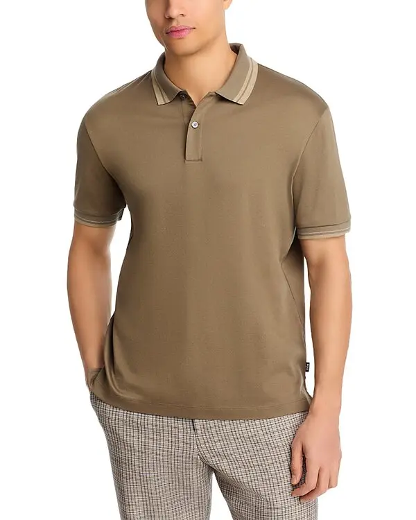 BOSS Parlay Polo Shirt - Open Brown