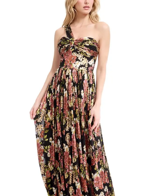 Dress The Population Idalia Twist Front Gown