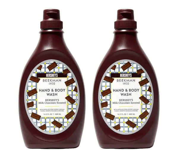 BEEKMAN 1802 X Hershey's Milk Chocolate Hand & Ody Wash Duo - One-color