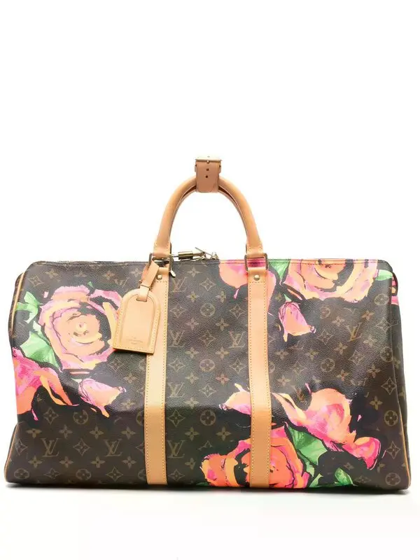 LOUIS VUITTON X Stephen Sprouse Keepall 50 Travel Bag - Brown