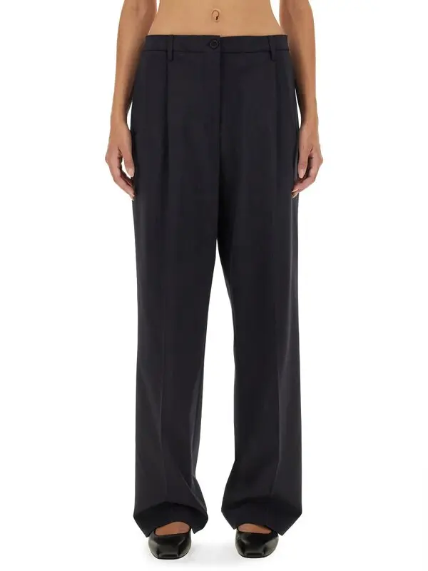 Aspesi Regular Fit Trousers - Blue