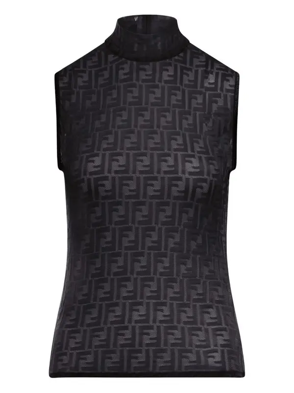 Fendi Tank Top - Black