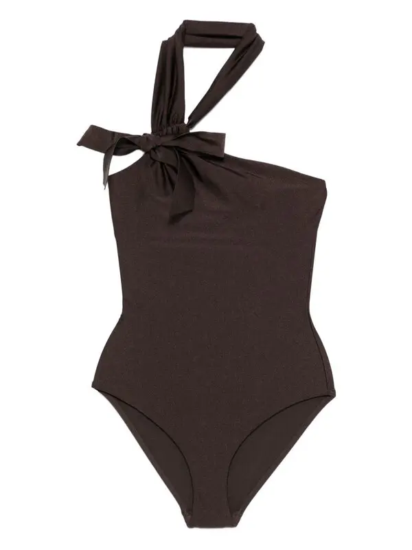Zimmermann One-shoulder Swimsuit - Brown