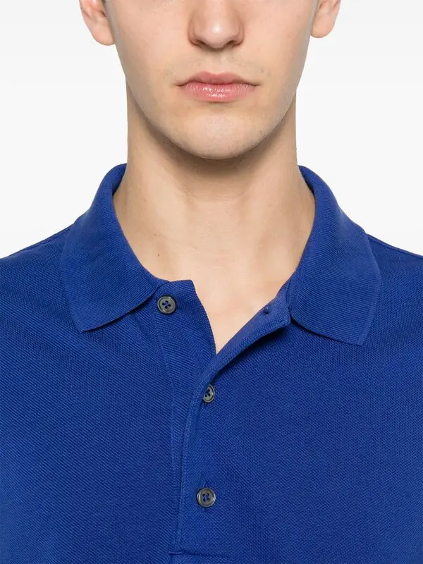 TOM FORD Cotton Blend Polo Shirt