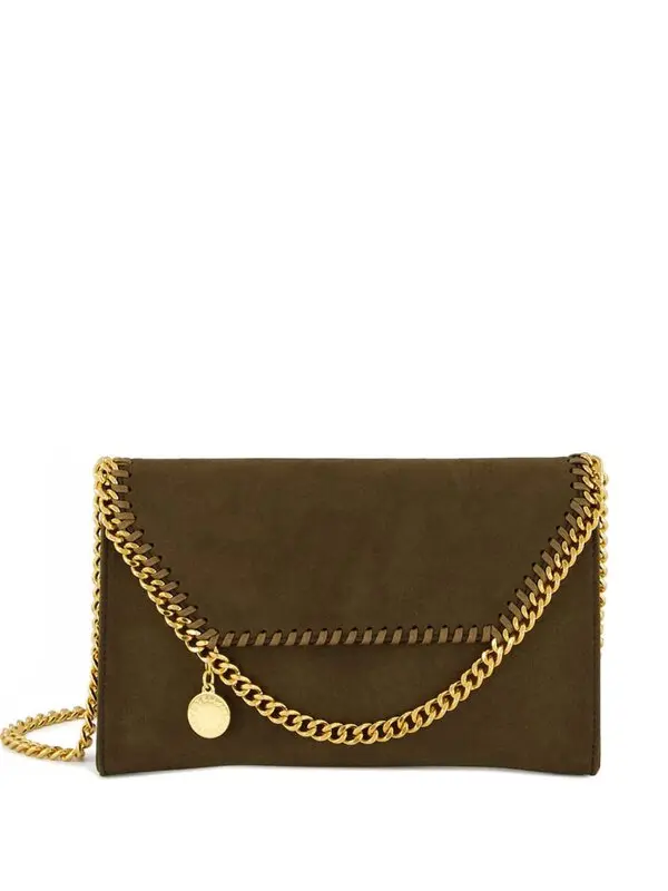 Stella McCartney Falabella Wallet On Chain - Brown