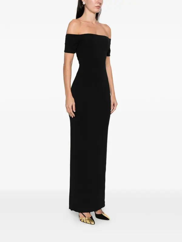 Solace London Nile Maxi Dress - Black