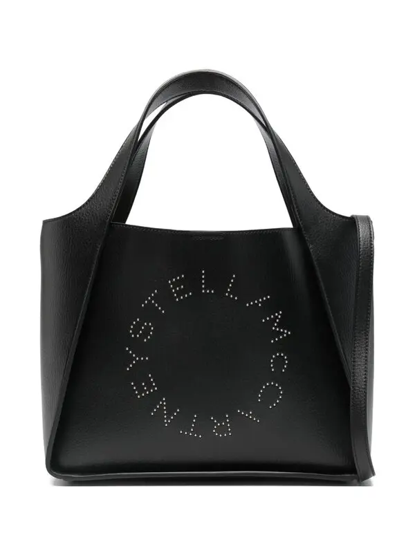 Stella McCartney Stella Logo Tote Bag - Black