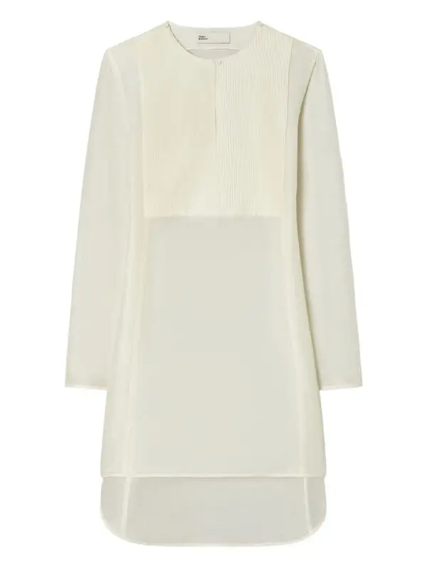 Tory Burch Linen And Silk Tunic