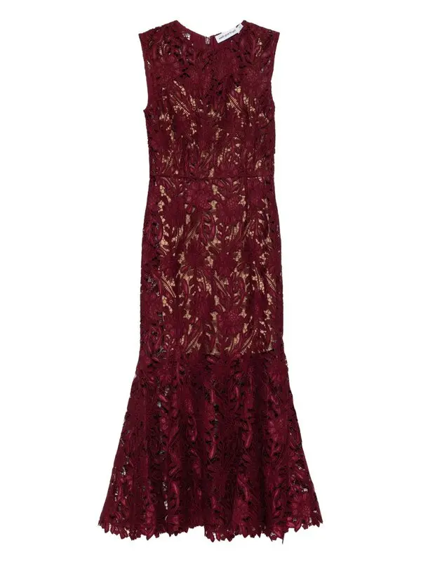 SELF-PORTRAIT Lace Maxi Dress
