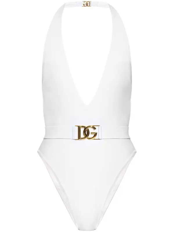 Dolce & Gabbana One-piece Swimsuit - White