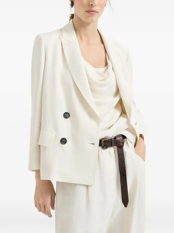 Brunello Cucinelli Double Breasted Jacket