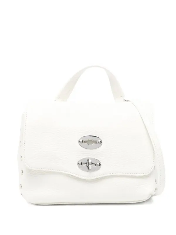 ZANELLATO Postina Daily Baby Leather Handbag - White