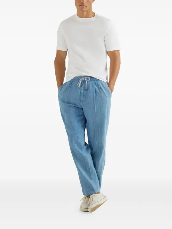 Brunello Cucinelli Cotton Trousers