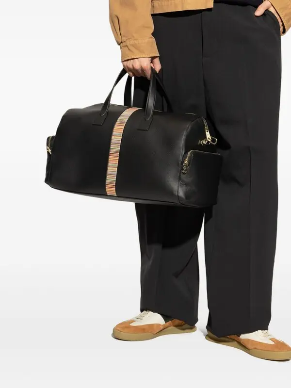 Paul Smith Leather Holdall - Black