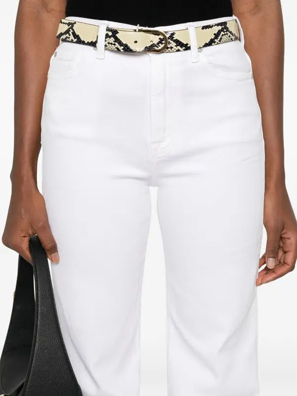 SEVEN Flare Leg Denim Jeans - White