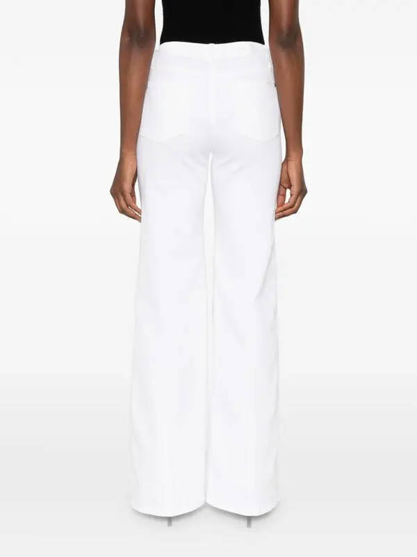 SEVEN Flare Leg Denim Jeans - White