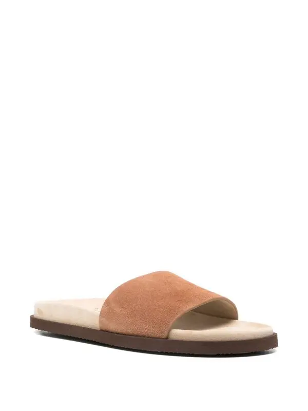 Brunello Cucinelli Leather Slippers