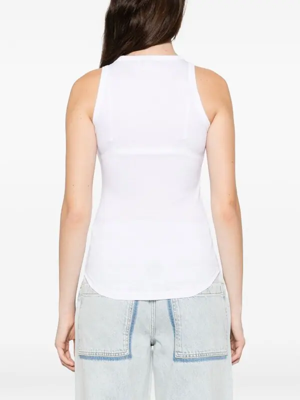 HERSKIND Sabina Cotton Tank Top - White