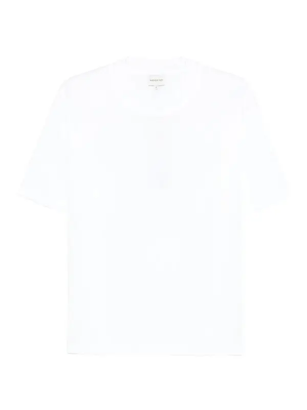 HERSKIND Larsson Cotton T Shirt - White