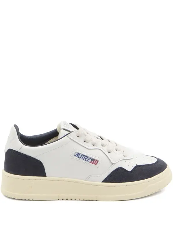 AUTRY Medalist Low Leather Sneakers - Blue