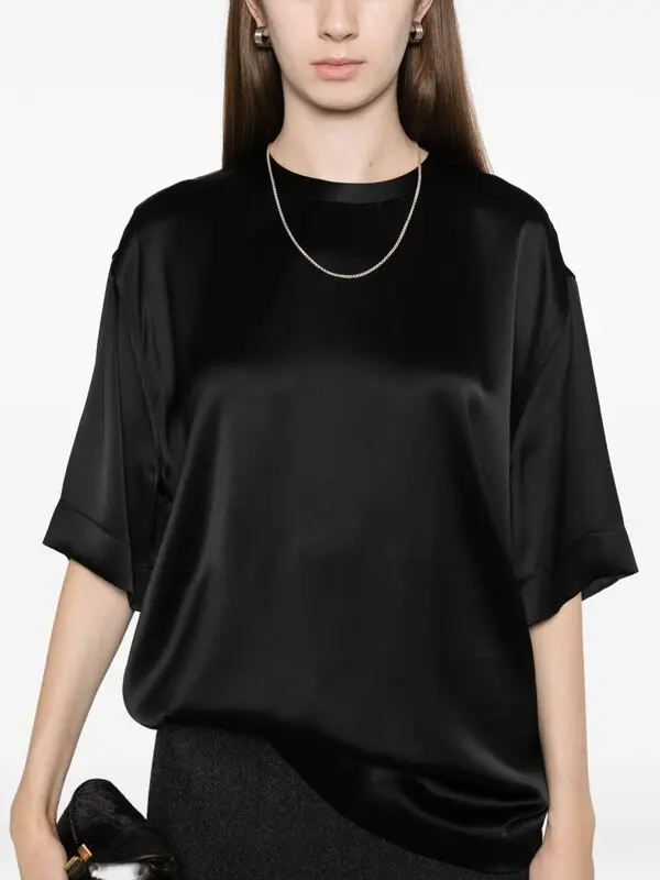 TOTEME Satin T-shirt